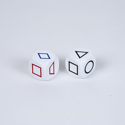 Dado Educativo de 6 Figuras Geométricas – Surtibillares y Juegos Christine